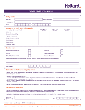 Fillable Online dshs state tx hollard cancellation form Fax Email Print ...