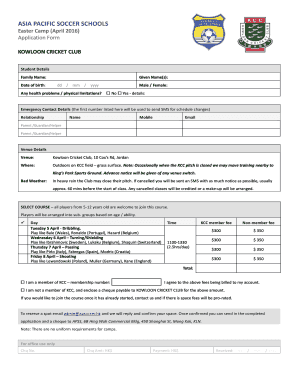 Fillable Online Any health problems / physical limitations Fax Email ...