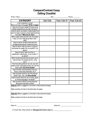 Fillable Online compare-contrast Edit checklist Fax Email Print - pdfFiller