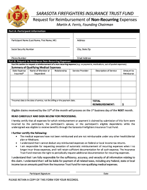 Fillable Online Health Trust Claim Formdoc Fax Email Print - pdfFiller