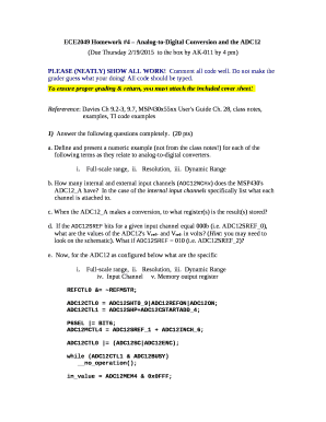 Fillable Online ece wpi PLEASE NEATLY SHOW ALL WORK To ensure proper ...