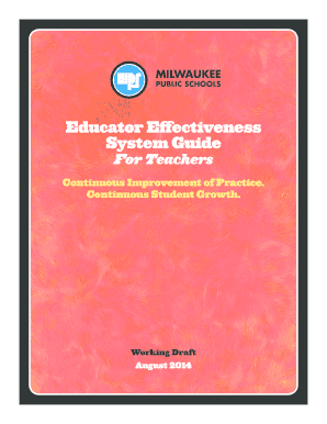 Fillable Online nctq Educator Effectiveness System Guide Fax Email Print - pdfFiller