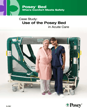 Fillable Online Case Study Use of the Posey Bed Fax Email Print - pdfFiller