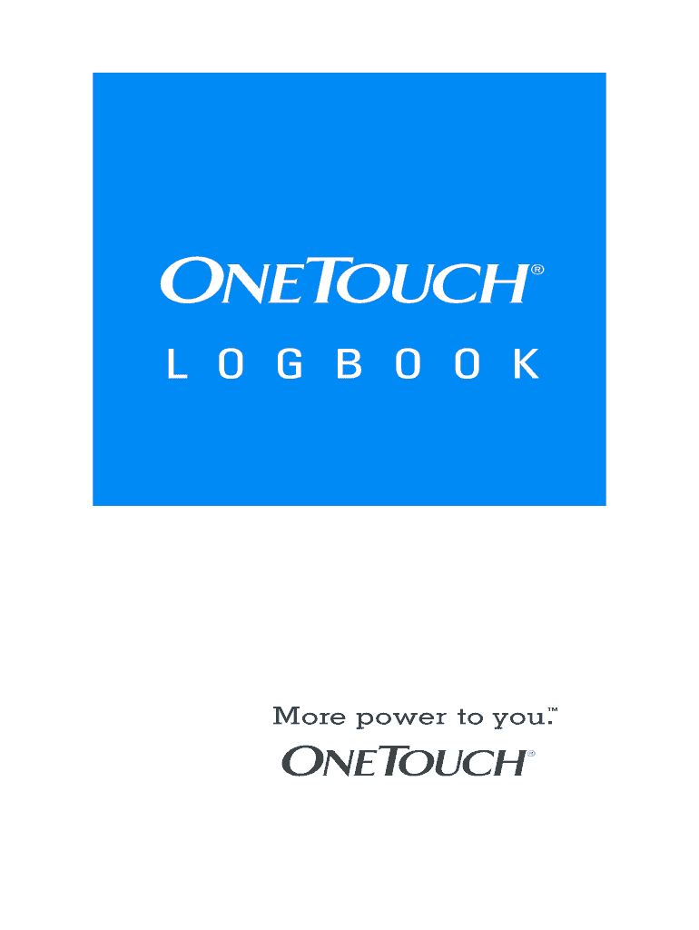 Fillable Online Logbook - One Touch Fax Email Print - pdfFiller