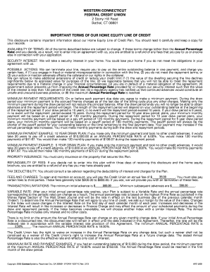 Fillable Online HELOC Terms.pdf Fax Email Print - pdfFiller