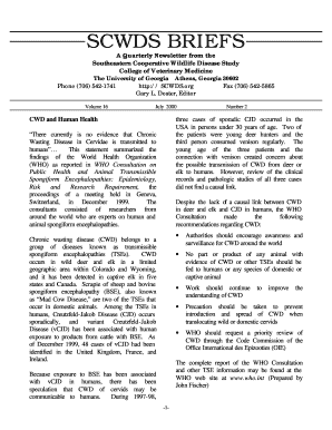 Fillable Online vet uga SCWDS BRIEFS Fax Email Print - pdfFiller