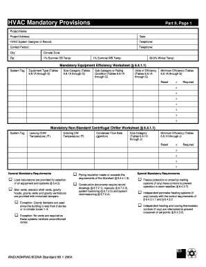 Fillable Online ashrae HVAC Compliance Report - Part II Fax Email Print ...