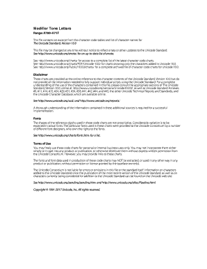Fillable Online Modifier Tone Letters Fax Email Print - pdfFiller