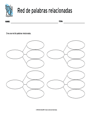 Fillable Online Red de palabras relacionadas Fax Email Print - pdfFiller