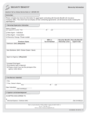 Fillable Online Hierarchy Information Fax Email Print - pdfFiller