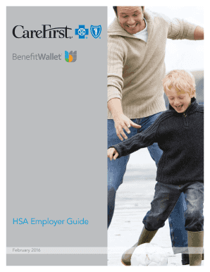 Fillable Online HSA Employer Guide - Employers - CareFirst Fax Email ...