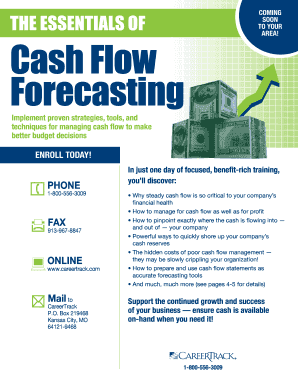 Fillable Online The Essentials of Cash Flow Forecasting Implement ...
