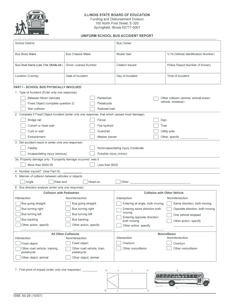 Fillable Online ILLINOIS STATE BOARD OF EDUCATION Funding and ...