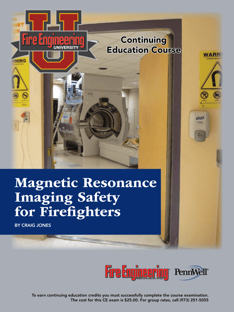 Fillable Online Magnetic Resonance Imaging Safety for Firefighters Fax ...