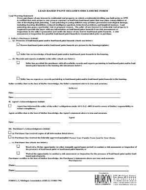 Fillable Online Lead Based Paint Form L-3 Fax Email Print - pdfFiller