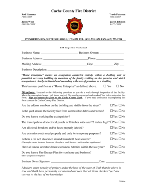 Fillable Online cachecounty Cache County Fire District - cachecounty ...