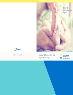 Fillable Online Postpartum - TriHealth Fax Email Print - pdfFiller