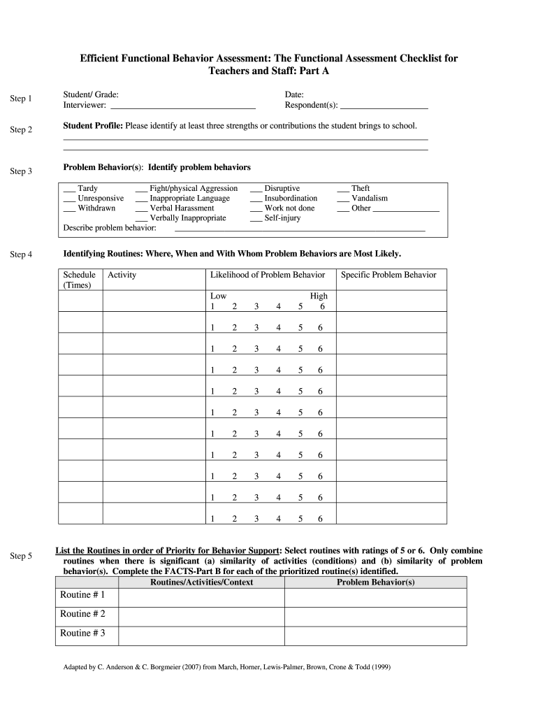 Functional Behavior Assessment Template Word Fill Out Sign Online Functional Behavior Assessment Template Word Fill Out Sign Online