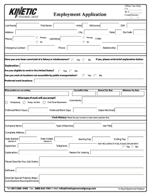 Fillable Online Office Use Only I-9 Employment Application Fax Email ...