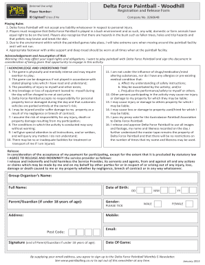 Fillable Online Rego Form NZ-Woodhill Fax Email Print - pdfFiller