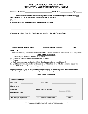 Age Verification - Fill Online, Printable, Fillable, Blank | pdfFiller