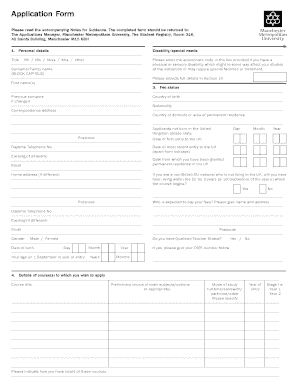 Fillable Online mmu ac Univesity Application Form Helen Vahramian ...