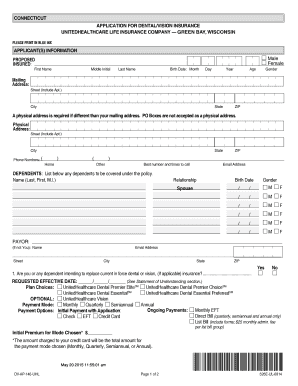 Fillable Online 9526E-UL-0814 - MACMAN Insurance Fax Email Print ...