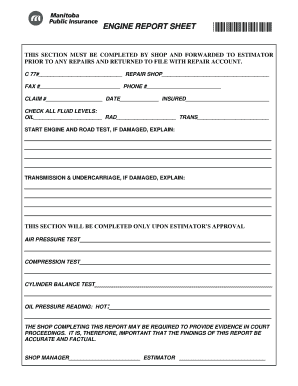 Fillable Online mpi mb ENGINE REPORT SHEET ENRES - Manitoba Public ...