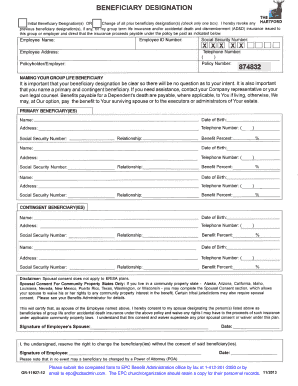 Fillable Online epc Please submit the completed form to EPC Benefit ...