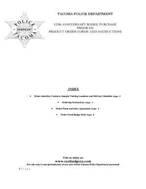 Fillable Online TPD FORM A Fax Email Print - pdfFiller