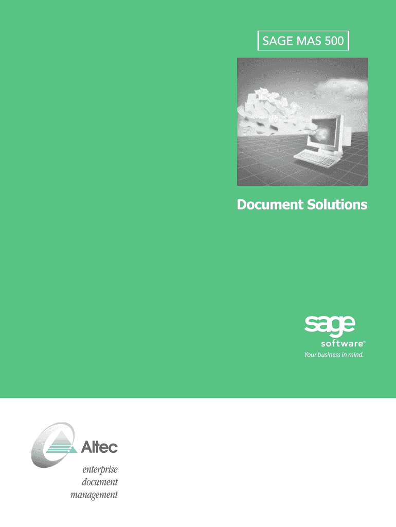 Fillable Online Document Solutions - Altec Fax Email Print - pdfFiller