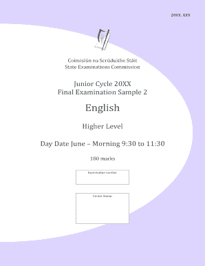 Fillable Online Final Examination Sample 2 Fax Email Print - pdfFiller