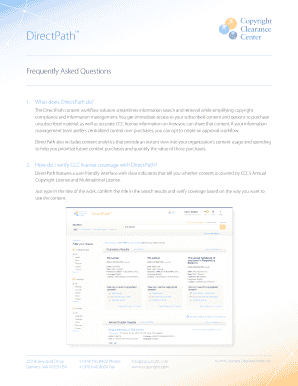 Fillable Online What does DirectPath do Fax Email Print - pdfFiller