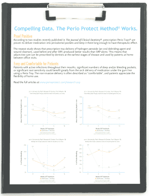 Fillable Online Easy and Comfortable for Patients - Perio Protect Fax ...