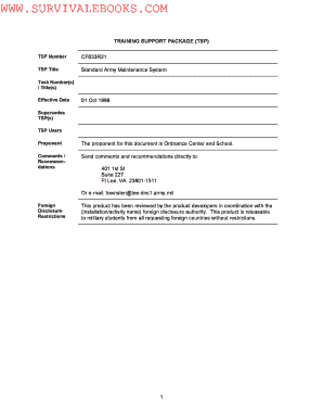 Fillable Online Standard Army Maintenance System Fax Email Print ...
