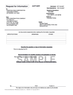 Fillable Online SAMPLE - Software Forms Fax Email Print - pdfFiller