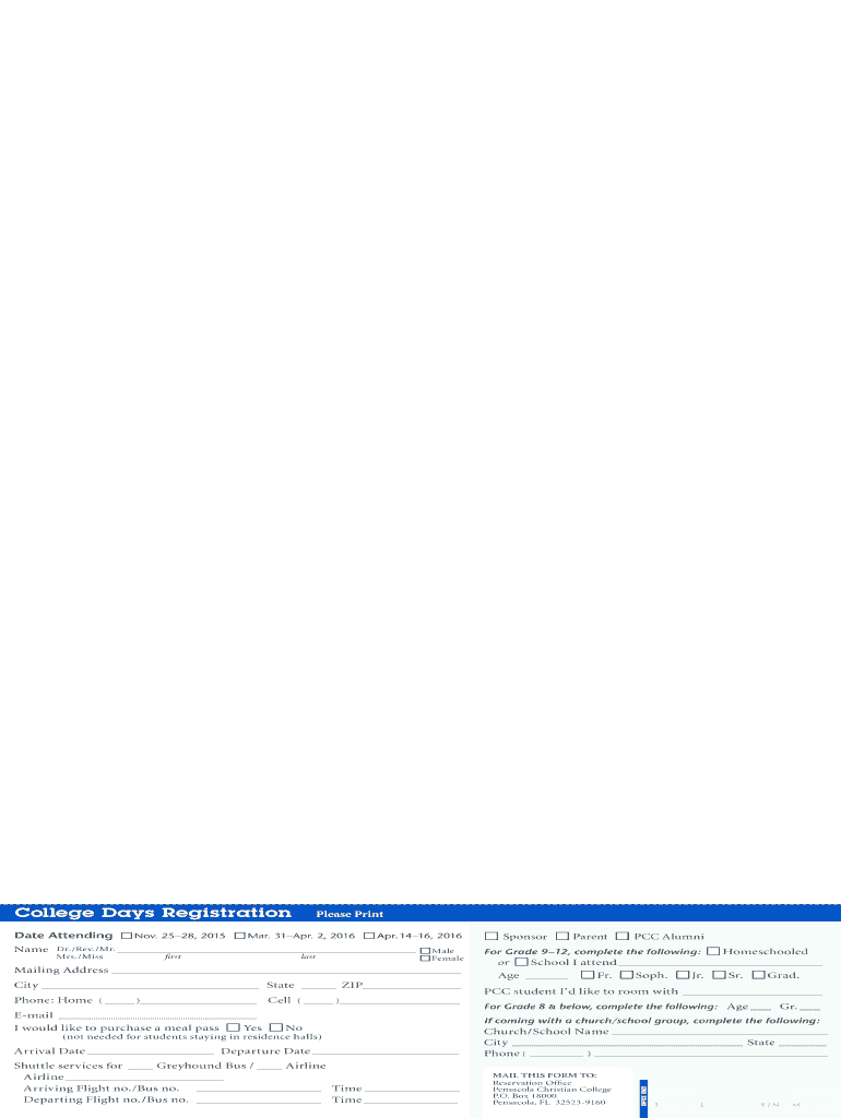Fillable Online pcci Only you can experience it - pcci Fax Email Print ...