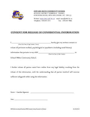 Fillable Online emcs sd62 bc (SCHOOL DISTRICT NUMBER 62 SOOKE) Fax ...