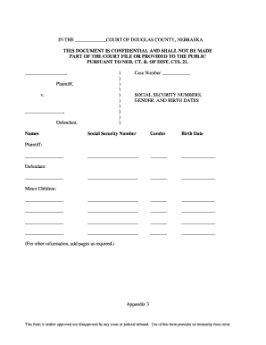Fillable Online douglascounty-ne IN THE COURT OF DOUGLAS COUNTY ...