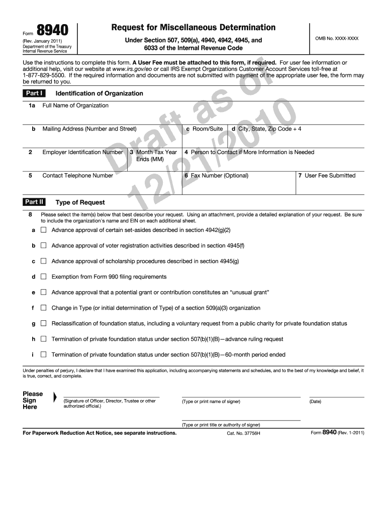 Form 8940 - Fill Online, Printable, Fillable, Blank | pdfFiller