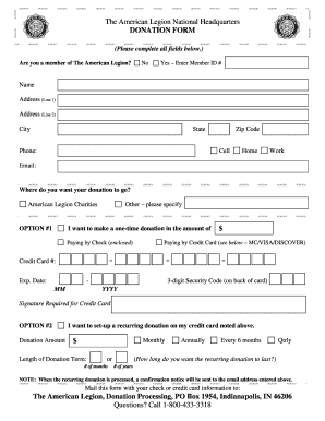 American Legion Complaint Form - Fill Online, Printable, Fillable ...