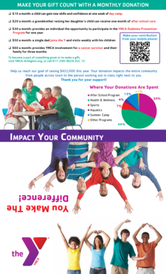 Fillable Online ymca-arlington Difference You Make The - YMCA - ymca ...