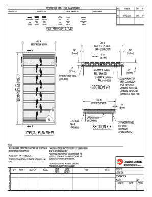 Fillable Online SECTION Y-Y SECTION X-X TYPICAL PLAN VIEW Fax Email ...