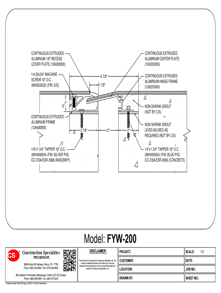 Fillable Online ALUMINUM 18" RECESS Fax Email Print - pdfFiller