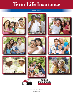 Fillable Online Term Life Insurance - United Home Life Fax Email Print ...