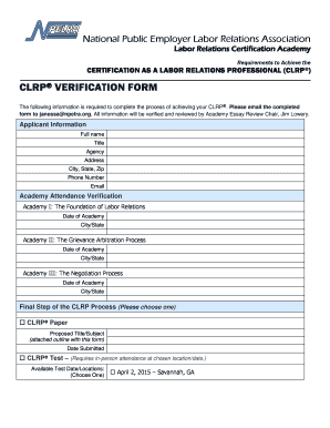 Fillable Online npelra Requirements to Achieve the - npelra Fax Email ...