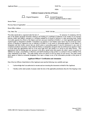 Fillable Online Amended Designation Fax Email Print - pdfFiller