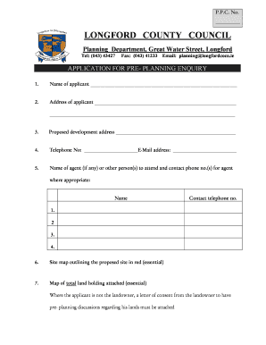 Fillable Online pre planning - new formdoc Fax Email Print - pdfFiller