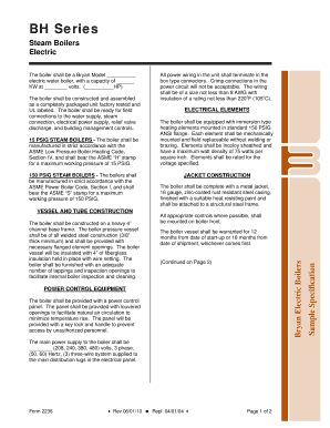 Fillable Online SAMPLE SPECIFICATION Fax Email Print - pdfFiller