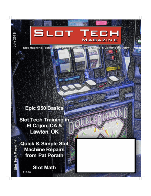 Fillable Online Slot Tech Magazine Fax Email Print - pdfFiller